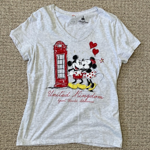 Disney | Tops | Disney World Mickey Mouse Tee Epcot | Poshmark